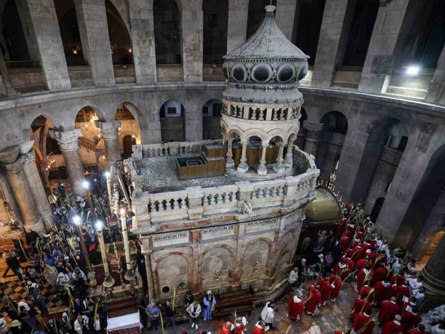 Así luce la tumba de Jesús donde fue llevado tras la crucifixión
